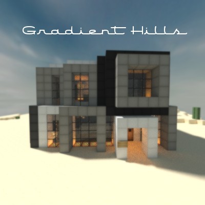 [Modern] Gradient Hills Minecraft Map
