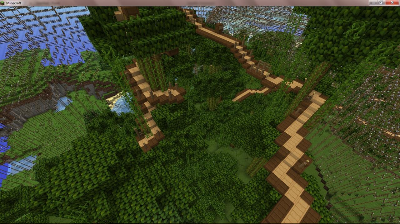 The Eden Project(UK) masoncraft.silvagaming.co.uk Minecraft Map