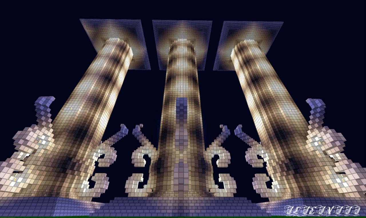 Pillar design Minecraft Map