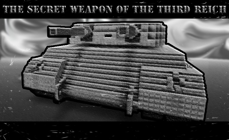 Ratte super heavy tank 1:1 Minecraft Map