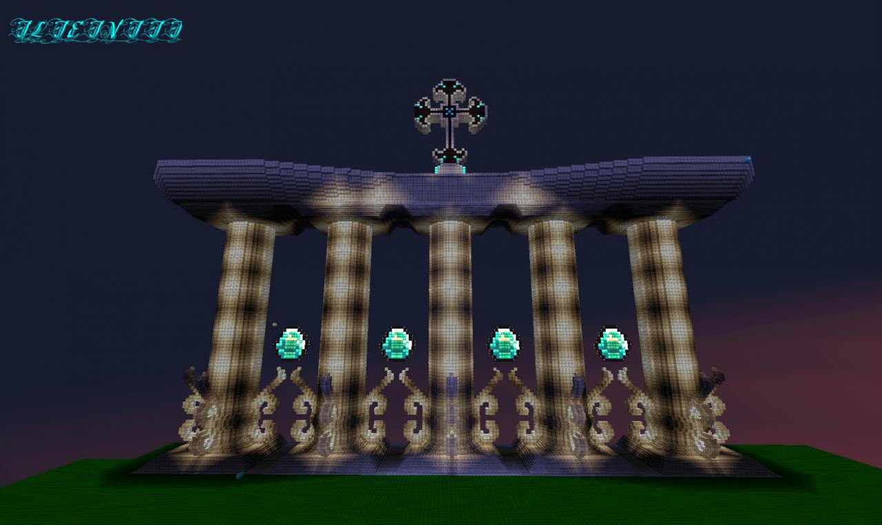 Pillar design Minecraft Map