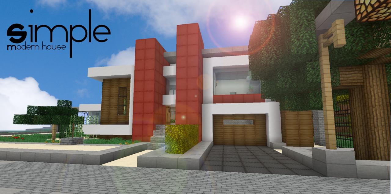 Simplistic house Minecraft Map