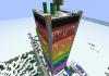 Rainbow Tower! Minecraft Map