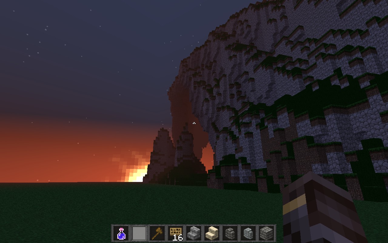 Epic mountain giant cave See! Minecraft Map