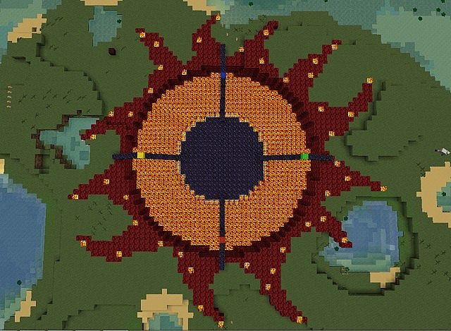 Lava themed PvP Arena - masoncraft.silvagaming.co.uk Minecraft Map