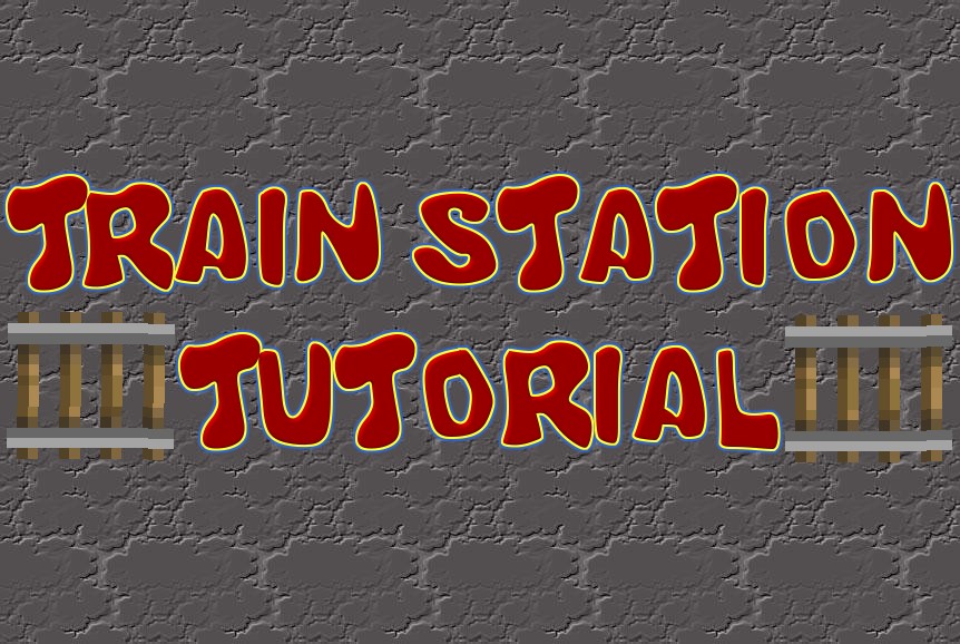 Working Train Station with Tutorial! Minecraft Map