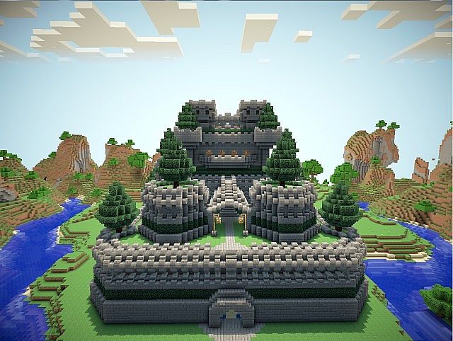 Infinity castle minecraft map