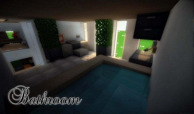 Beautiful Modern House [Fully equipped] Minecraft Map