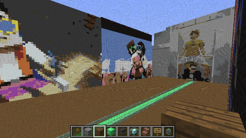 Gangnam Style map [Full note block song]!!! Minecraft Map