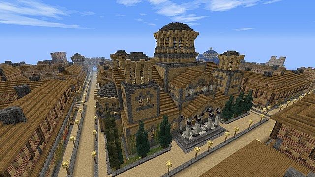 Imperial City of Constantinople (not finished) - Download Minecraft Map