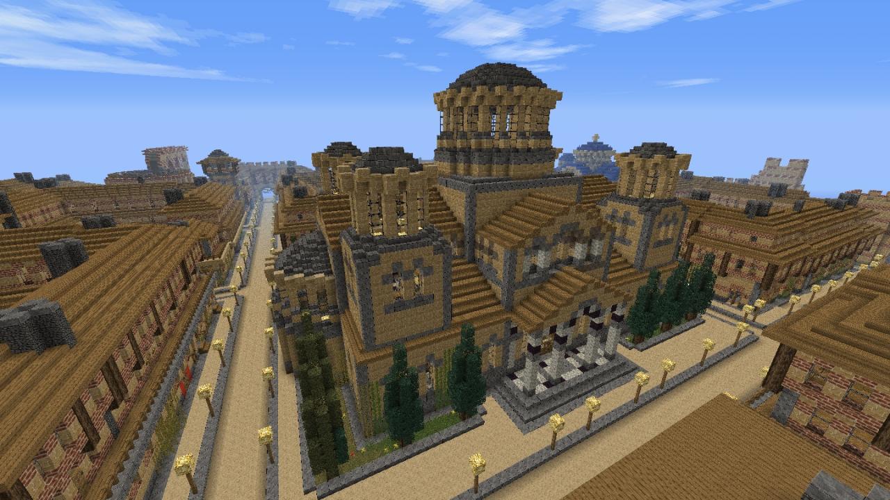 Imperial City of Constantinople (not finished) - Download Minecraft Map