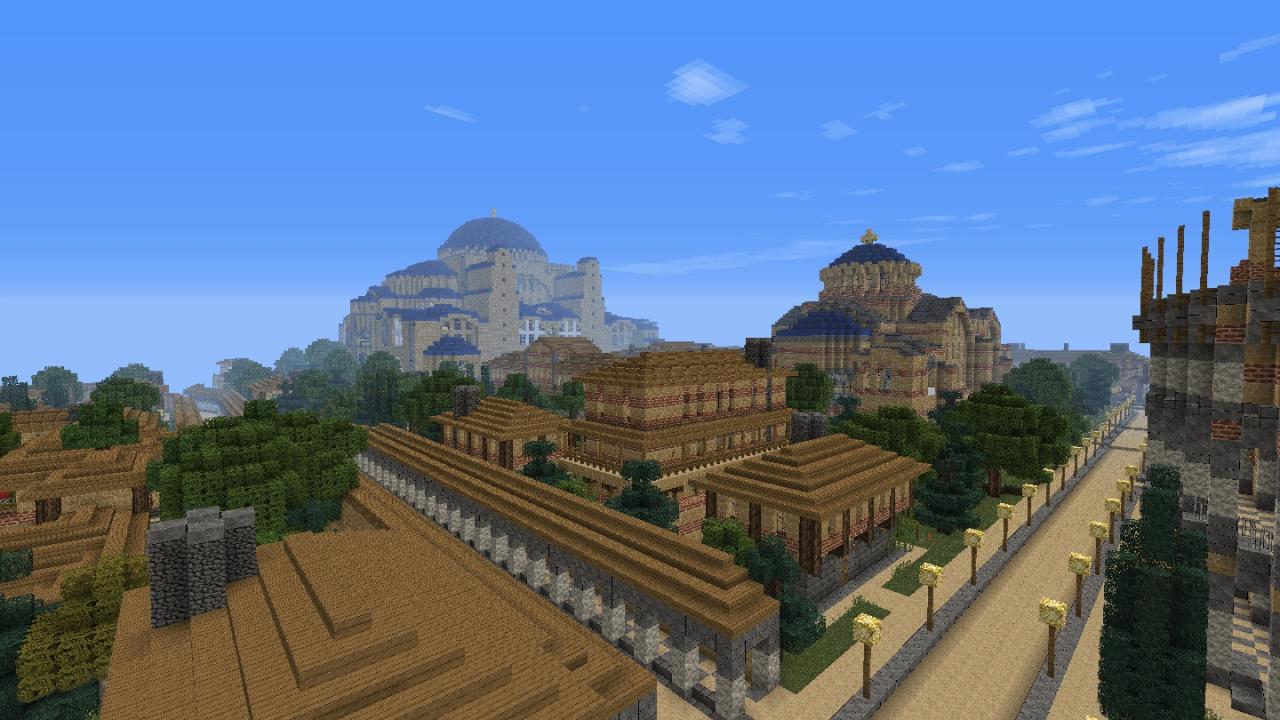 Imperial City of Constantinople (not finished) - Download Minecraft Map