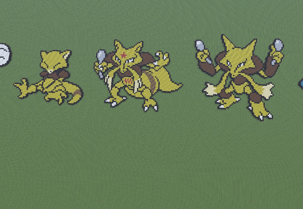 all of the pokemon Minecraft Map