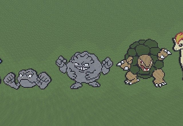 all of the pokemon Minecraft Map