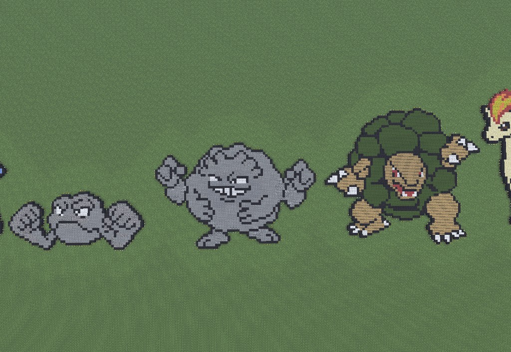 all of the pokemon Minecraft Map