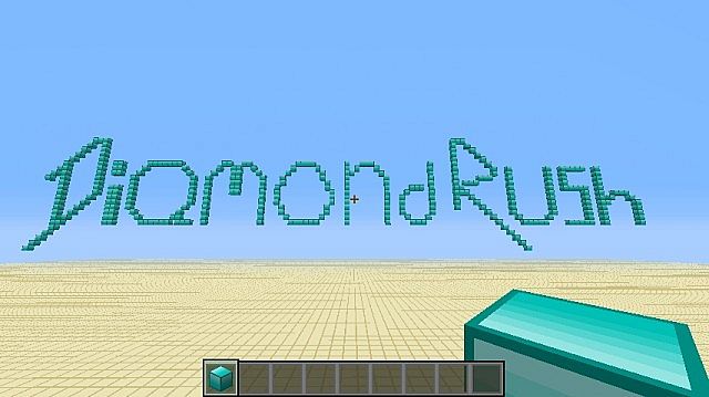 Diamond Rush 'Feel the Rush!!' Minecraft Map
