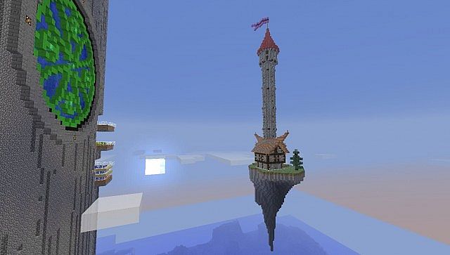 hooc's Tower on Sky Island Minecraft Map