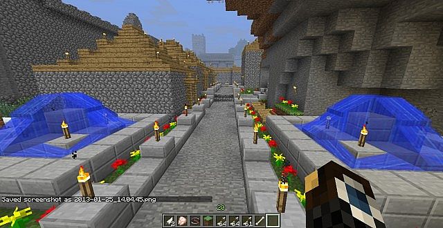 My small city Minecraft Map