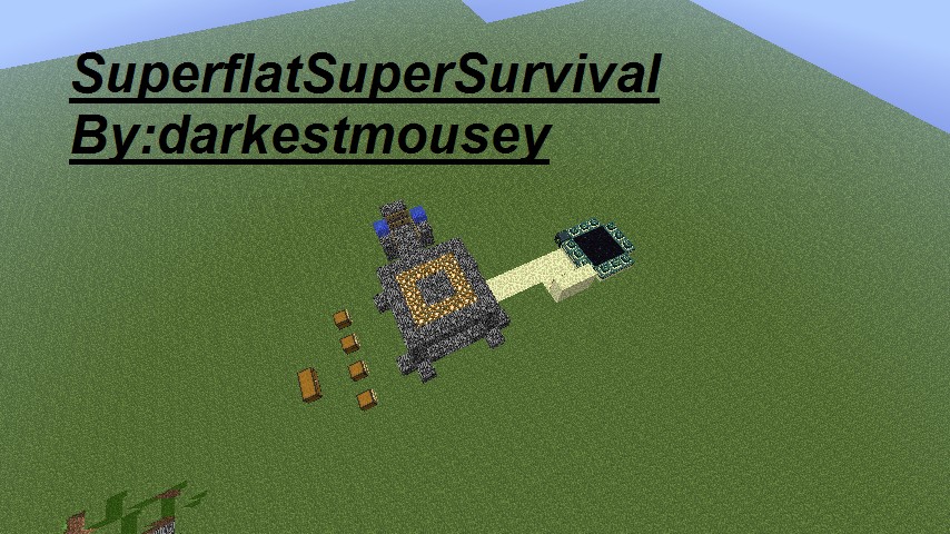 Superflat Survival Minecraft Map