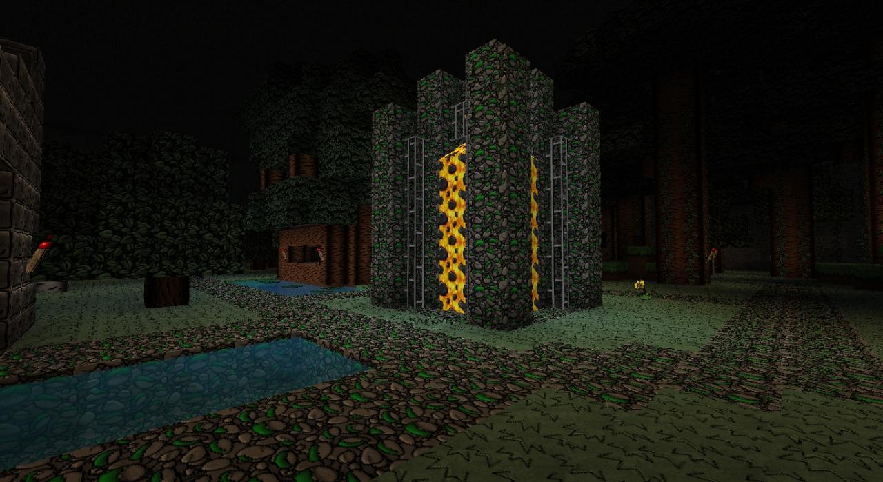 Cult of Gortume Compound an AzmoCraft 24hr Build Challenge Minecraft Map
