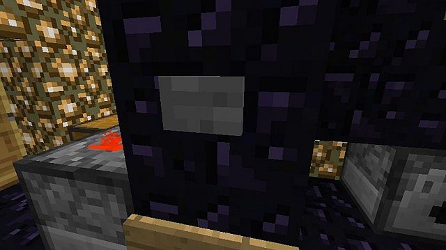 Automatic Nether Portal Minecraft Map