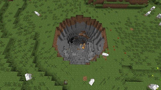The Crater Minecraft Map