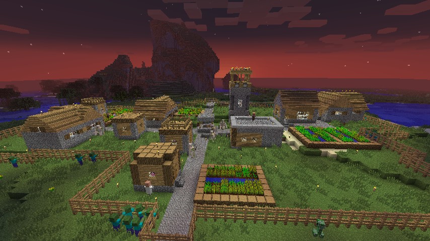 Fortified Village Minecraft Map