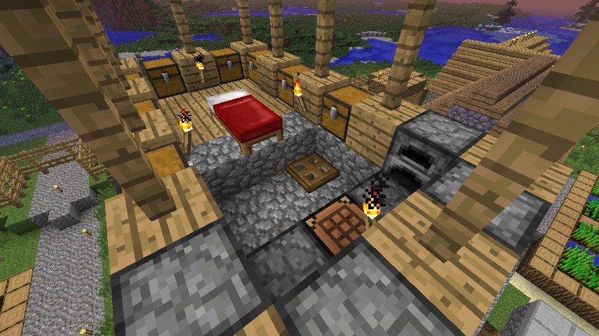 Fortified Village Minecraft Map