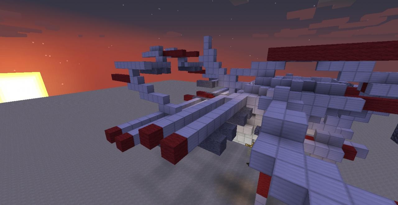 Iyavish Tha - quantum transport airship Minecraft Map