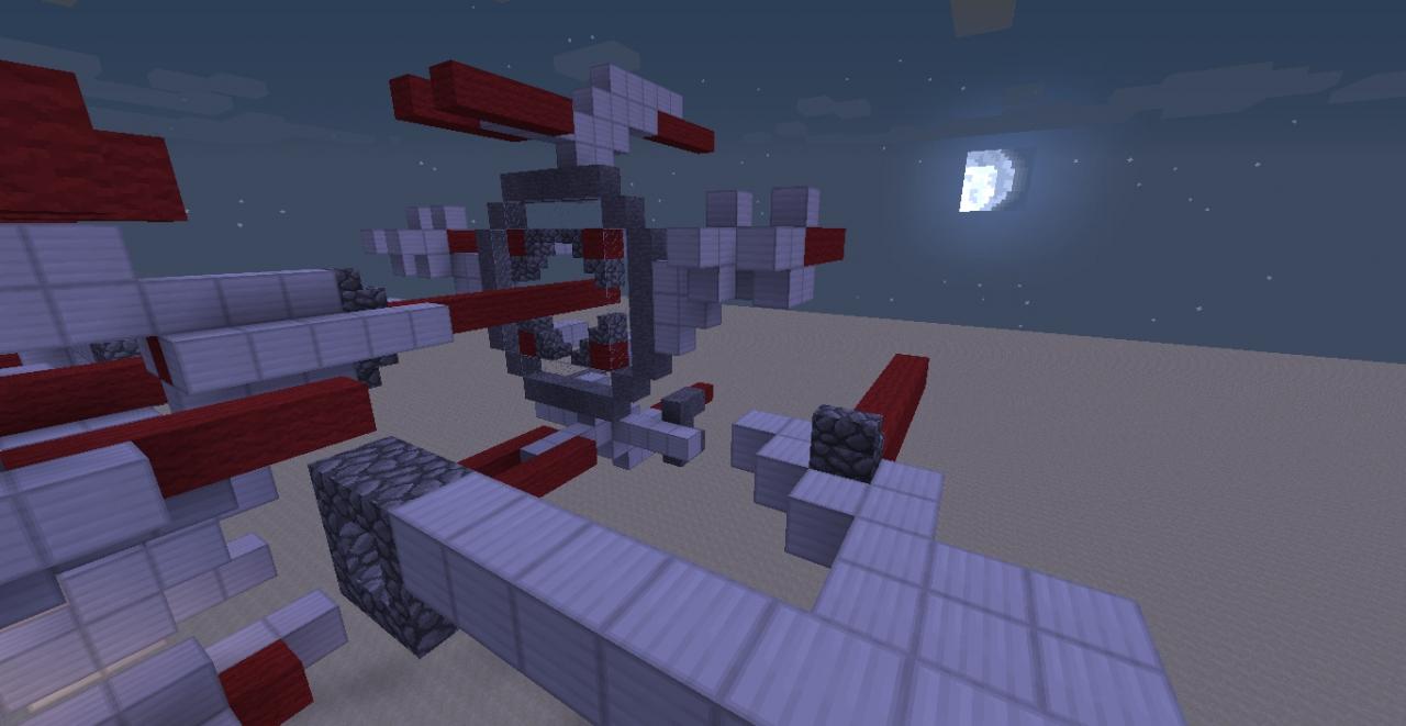 Iyavish Tha - quantum transport airship Minecraft Map