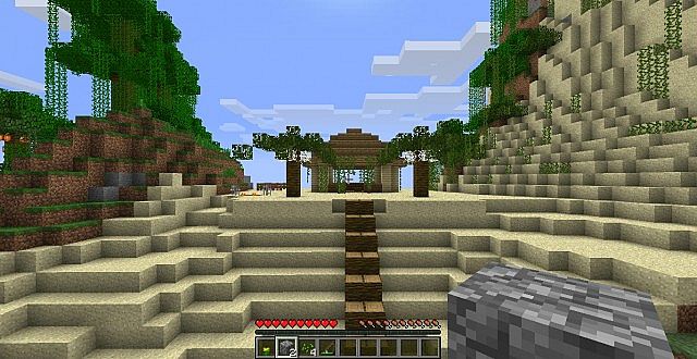 Hawaiian Shack Minecraft Map