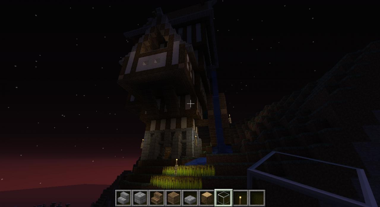 Rustic, medieval, steam punk Tower Minecraft Map