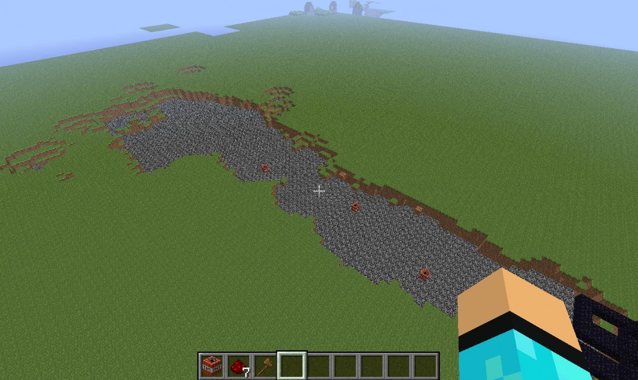 4 Shot Redstone Cannon Minecraft Map