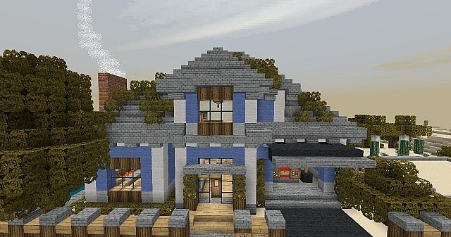 Traditional style Minecraft Map
