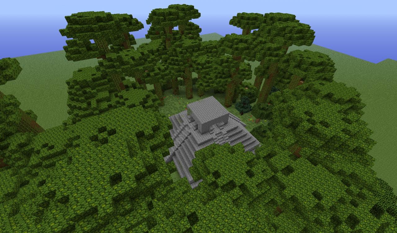 Mayan Temple Minecraft Project