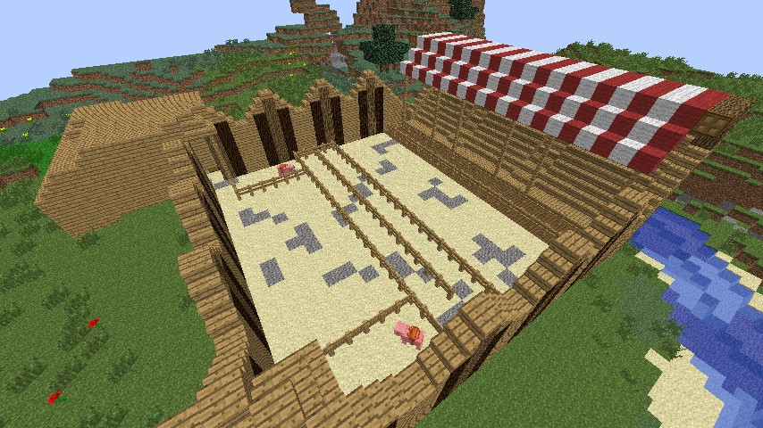 Jousting Map v0.1 1.4.7 Minecraft Map