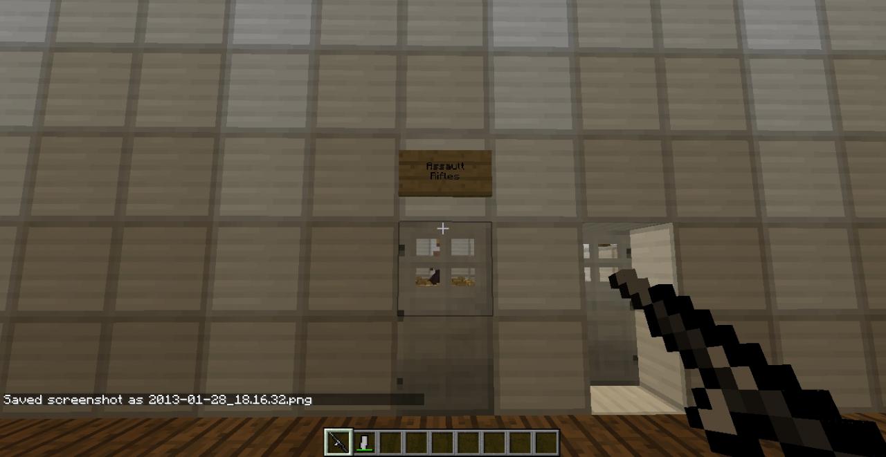 Weapon Training Barracks [READ DESCRIPTION] Minecraft Map