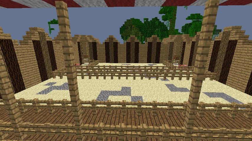 Jousting Map v0.1 1.4.7 Minecraft Map