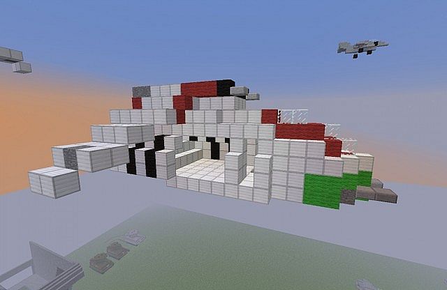 Republic Gunship LAAT [Star Wars] Minecraft Map