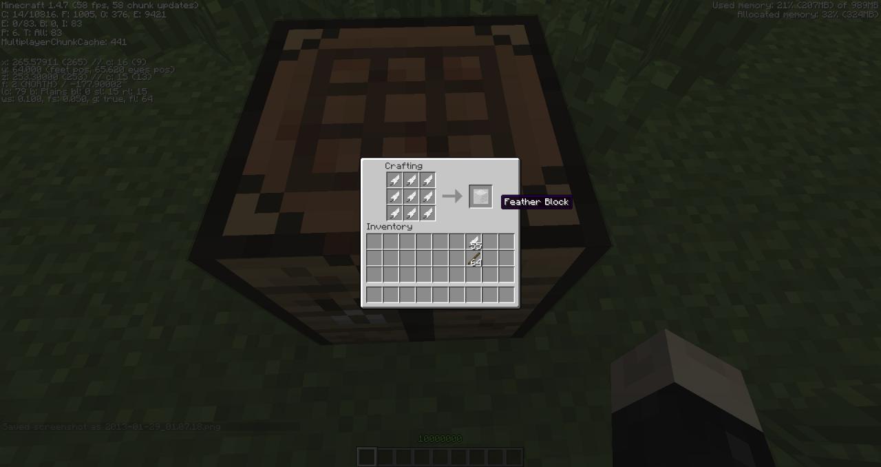 Feather Stuff Mod Minecraft Mod