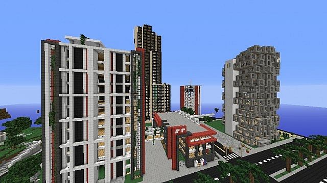 New Horizon Modern City Minecraft Map
