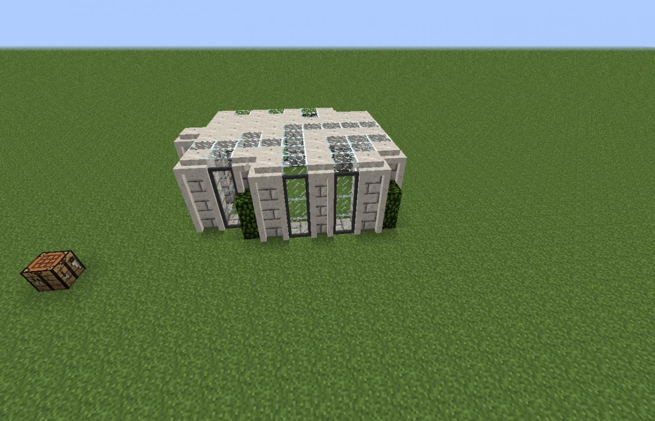 Modern house [BUILT WITH TEKKIT] Minecraft Map