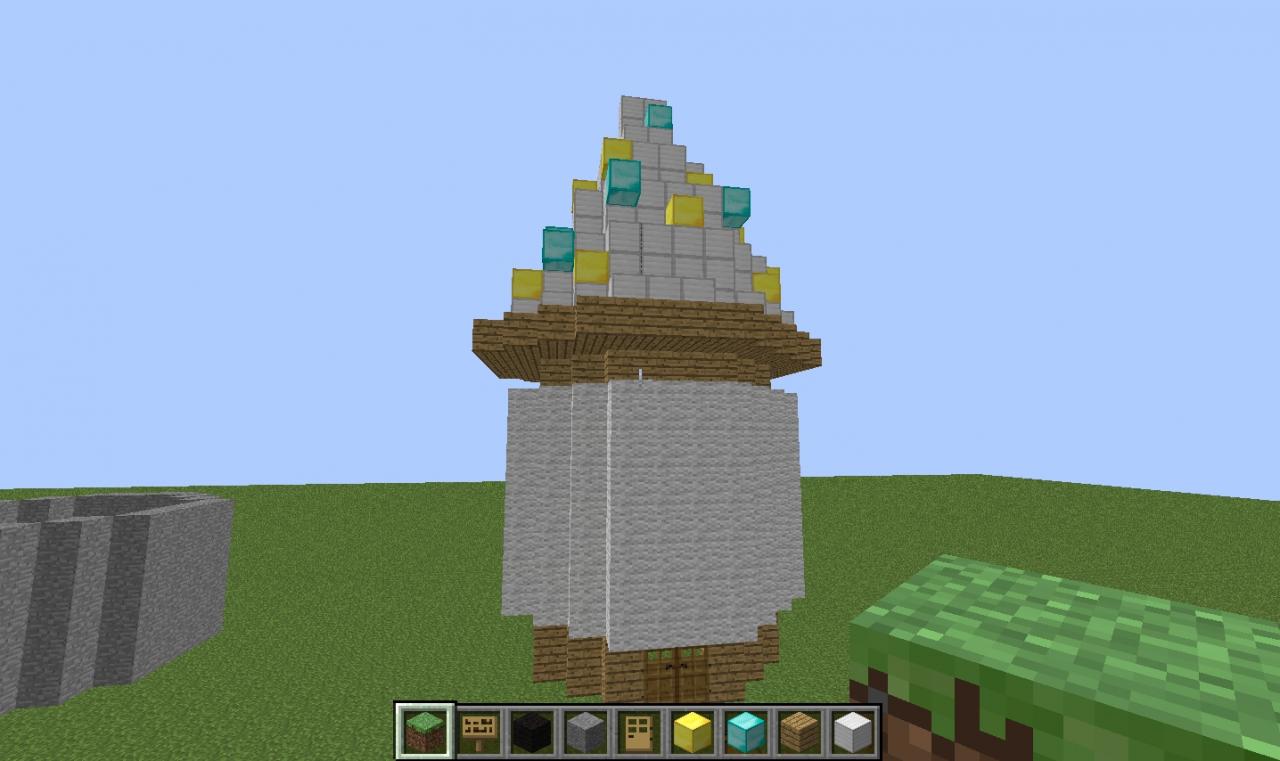 Ice Cream with Caramel and Fudge Minecraft Map