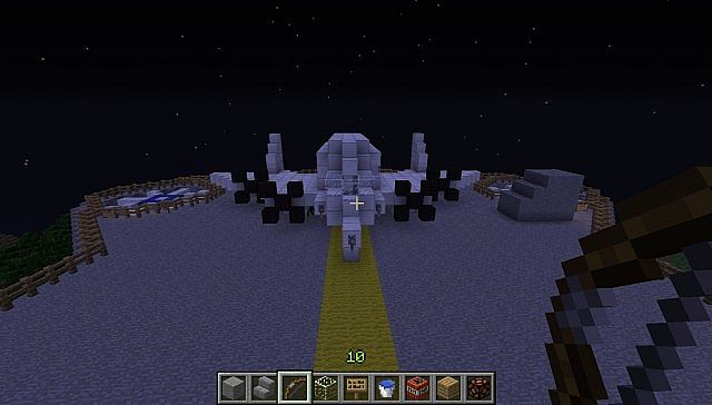 avengers aircraft Minecraft Map