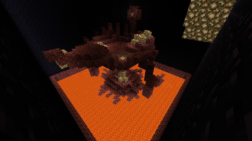 Nether Battle! PvP Map Minecraft Map