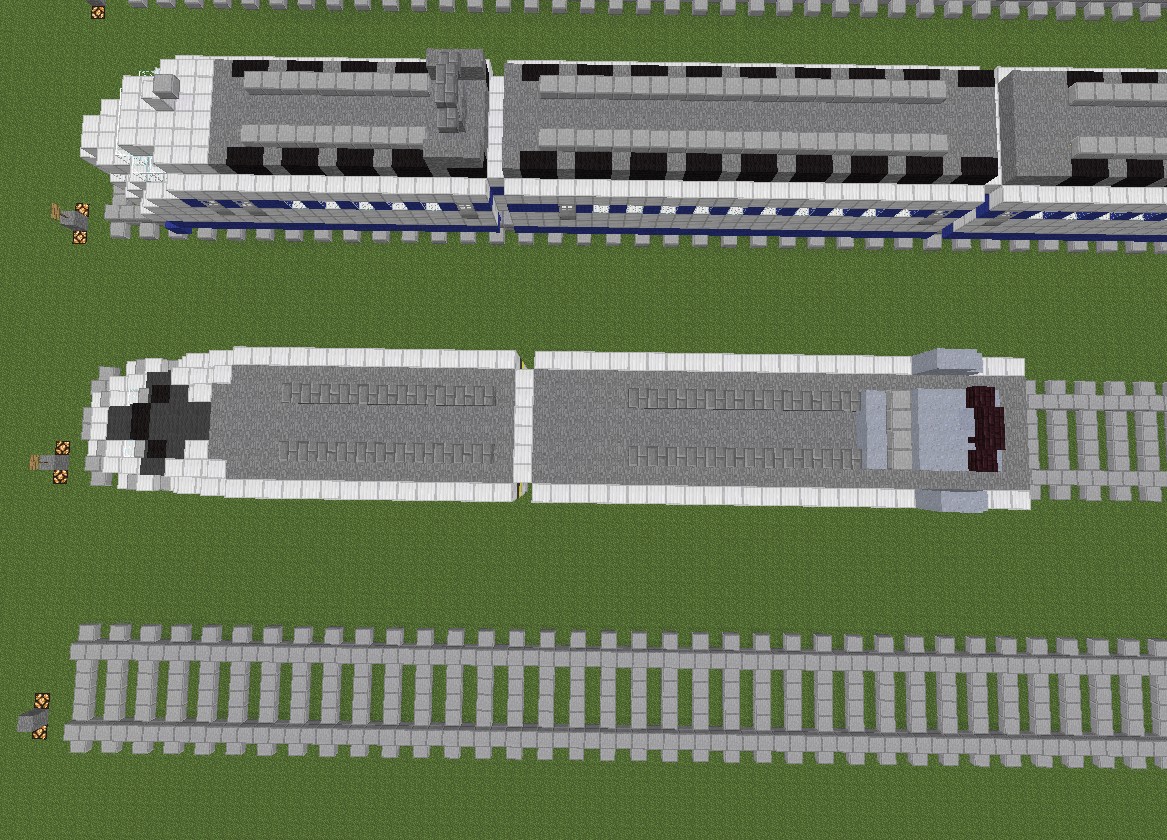 700 Series Shinkansen Train Japan Railways Minecraft Map
