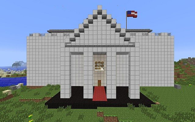 PVP WHITE HOUSE Minecraft Project