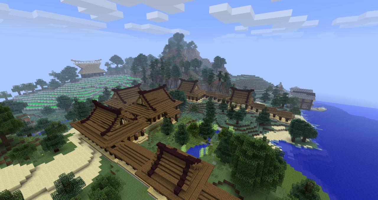 Shinden-zukuri Estate on pwego Minecraft Map