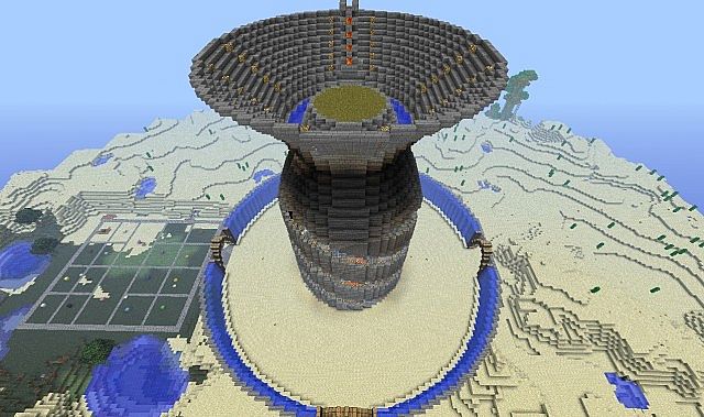 Spiral Tower Minecraft Map
