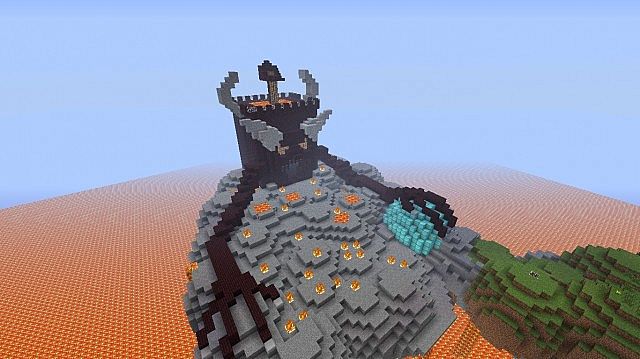 Nether VS Overworld PVP Minecraft Map